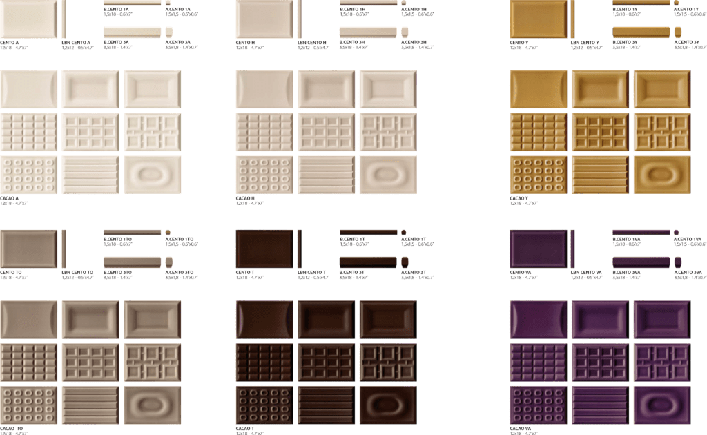 Spec Ceramics #3 Cento Per Cento - Ceramic Tiles - ArchStone Design