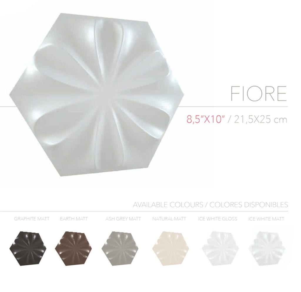 Spec Ceramics #3 Fiore - Ceramic Tiles - ArchStone Design