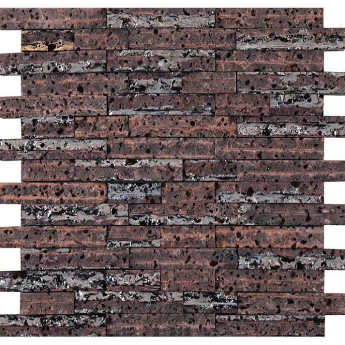 Porcelanosa #24 Elite Lava Stone - Mosaics - ArchStone Design